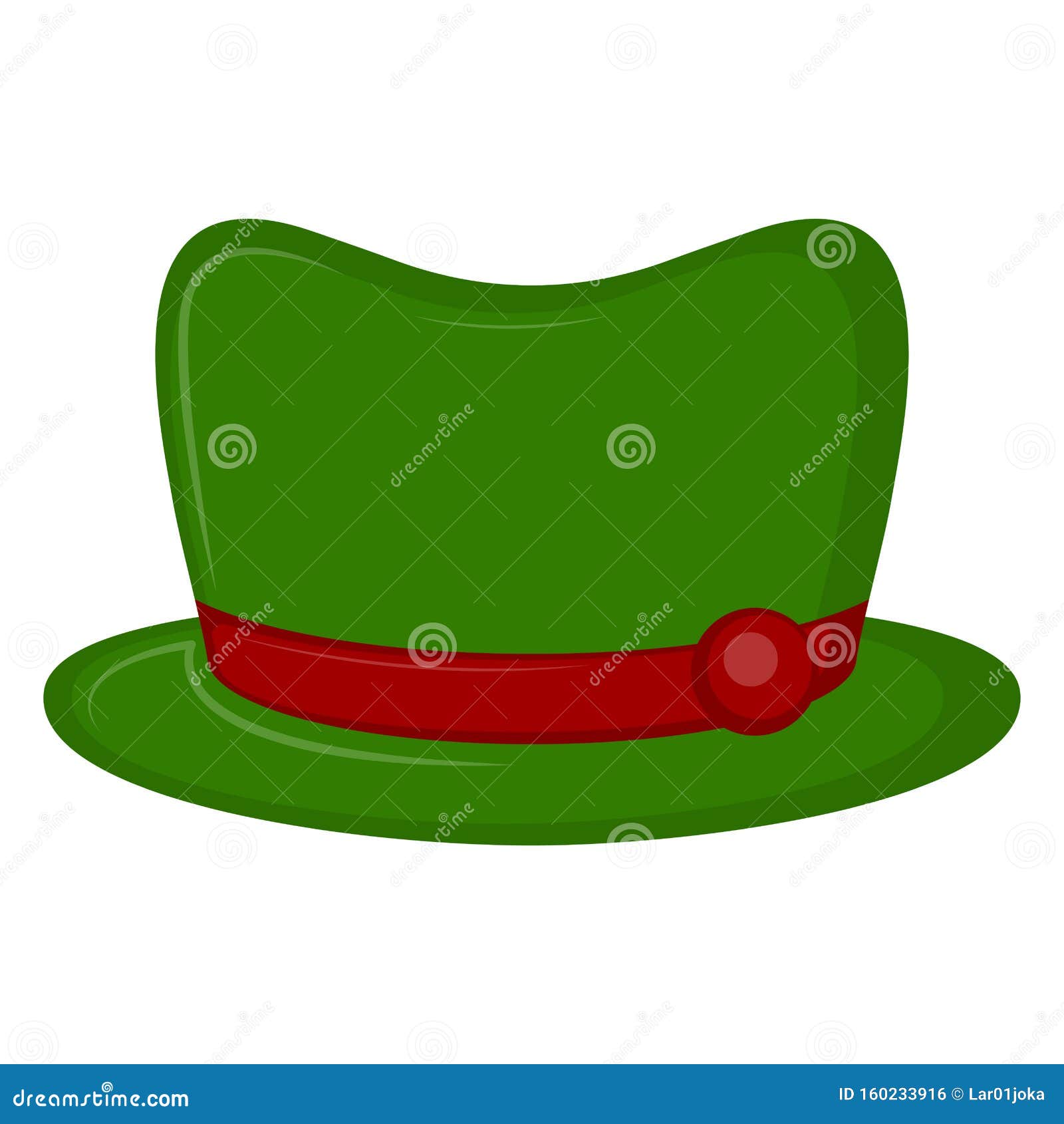 Traditional german hat stock vector. Illustration of festival - 160233916