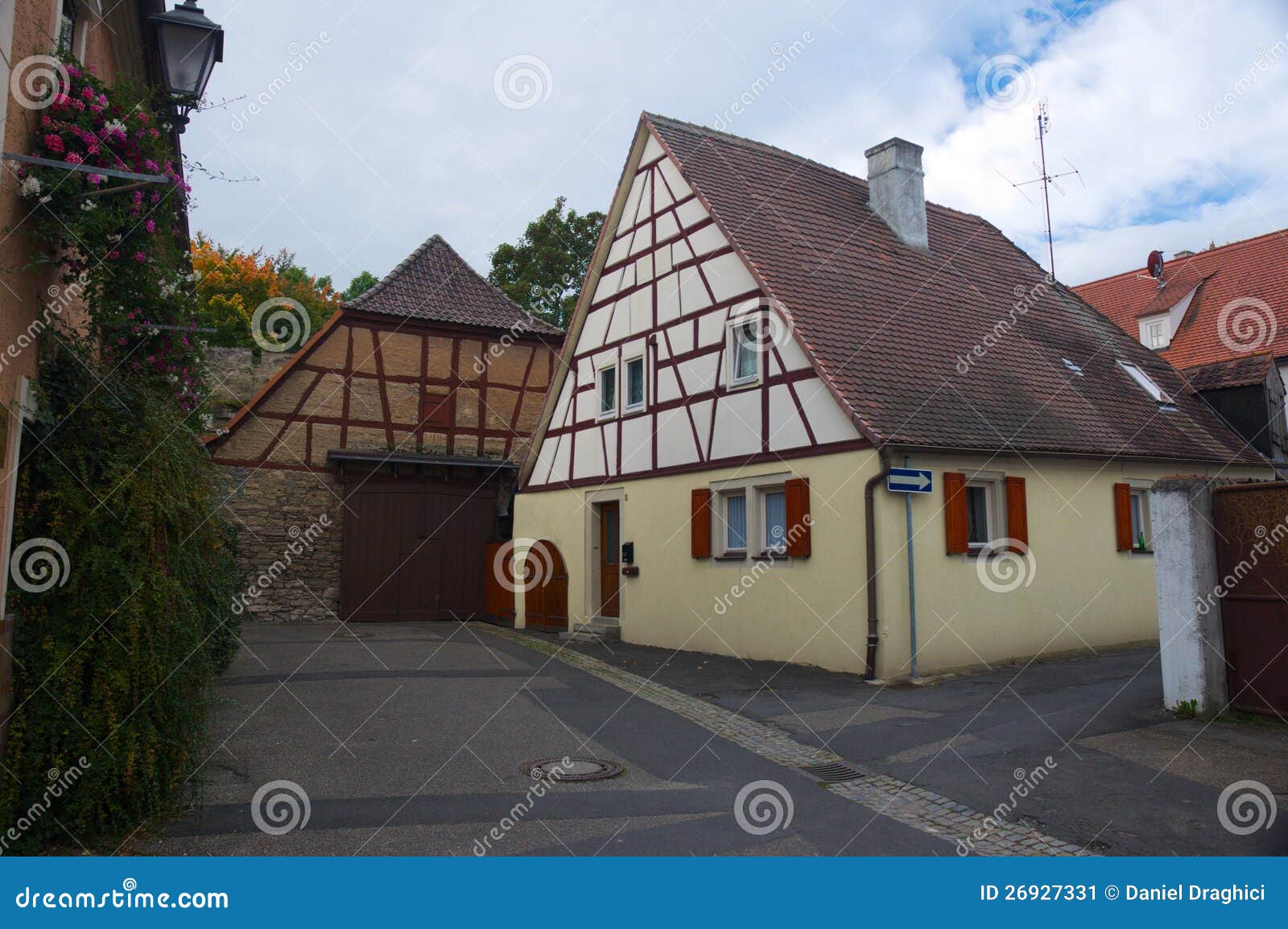 Traditional German House stock image. Image of german - 26927331
