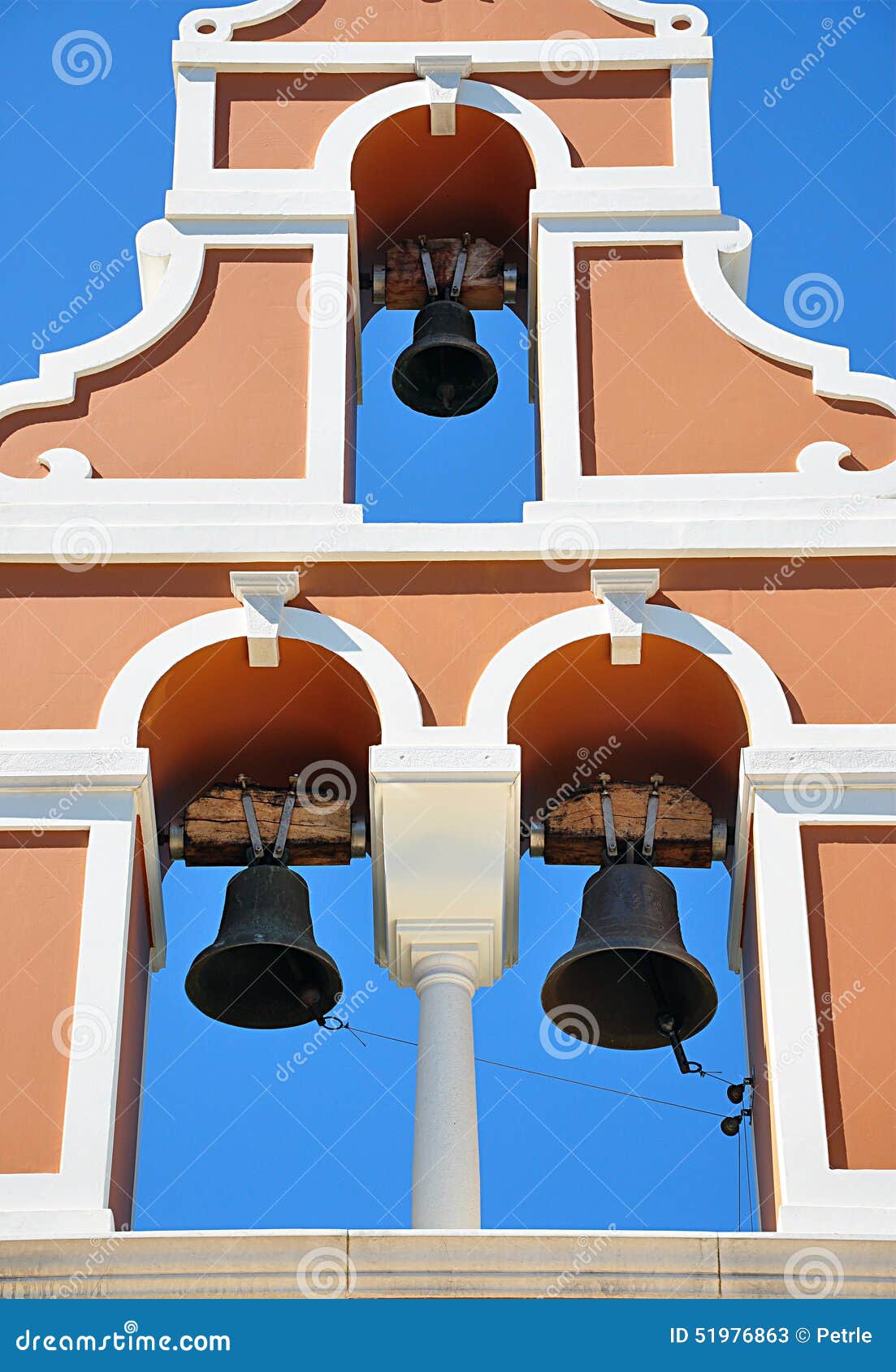 Traditional Greek bells stock image. Image of bells, traditional - 51976863