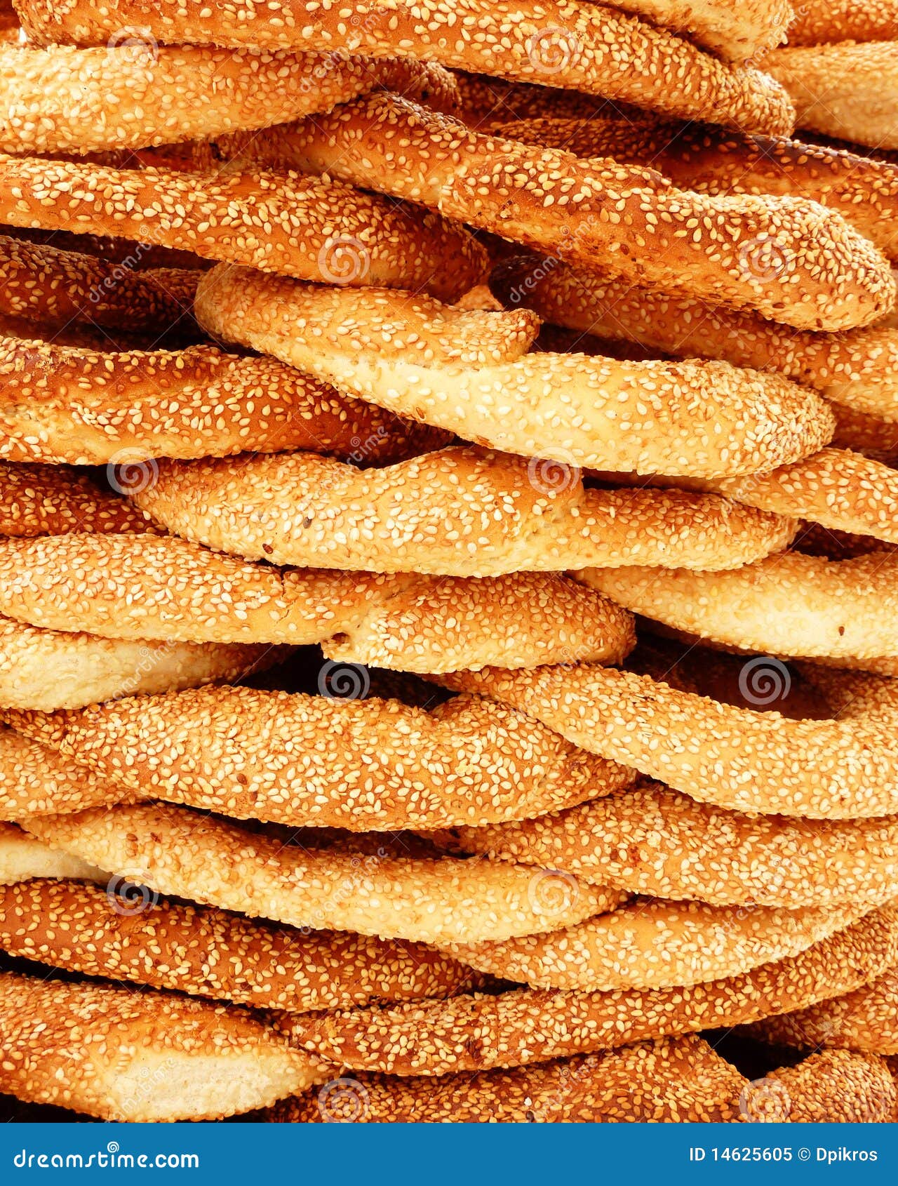 Traditional Greek Round Buns Stock Image - Image of baker, greece: 14625605