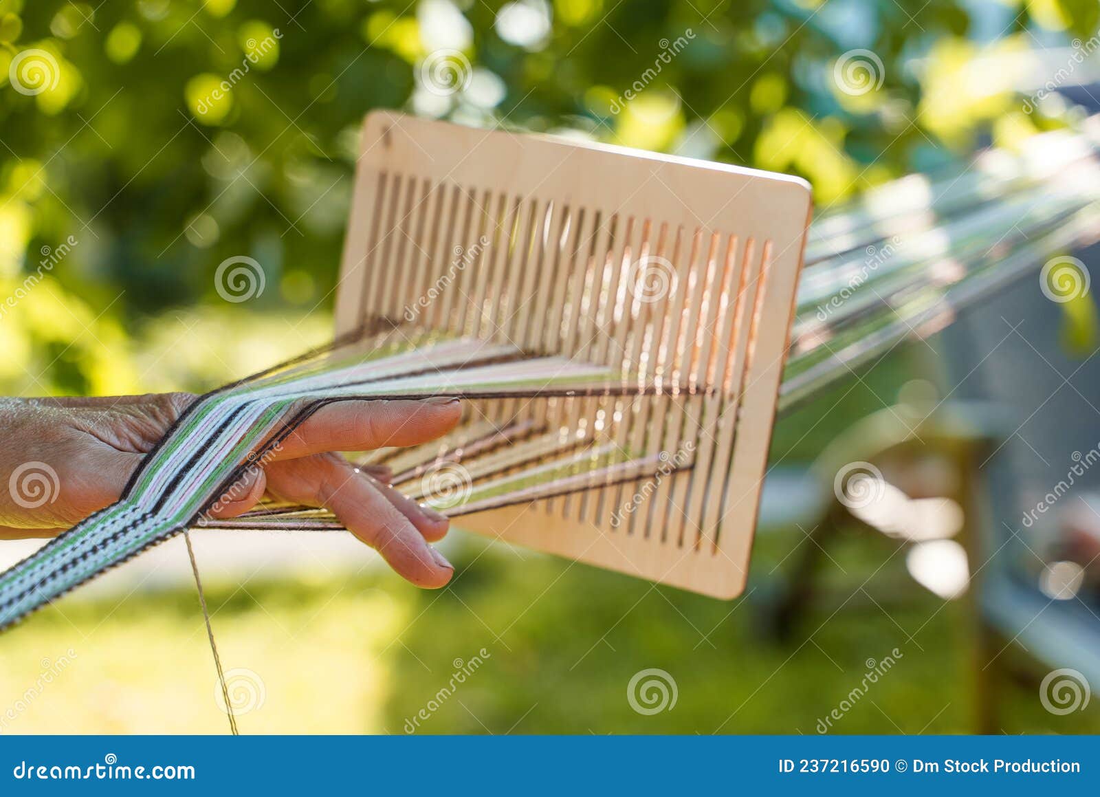 Traditional hand weaving stock photo. Image of fiber - 237216590