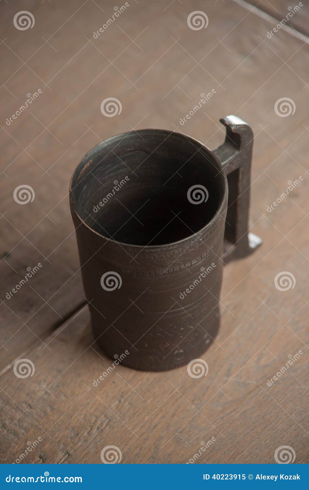 Traditional Handcrafted Mug Stock Image - Image of ceramic, coffee ...