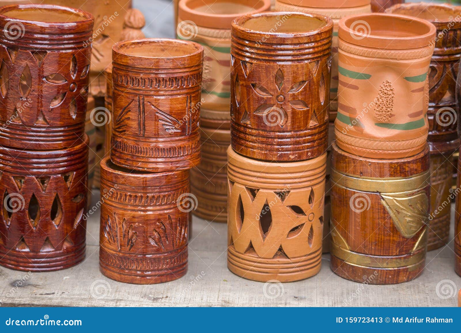 Traditional Handicraft, Woodwork Stock Image - Image of handicraft ...