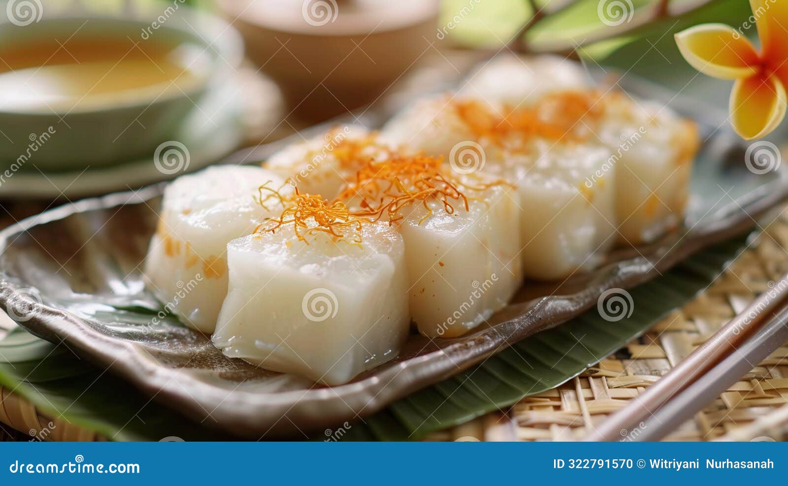 Traditional Handmade Ang Ku Kueh. Generative Ai Stock Illustration ...
