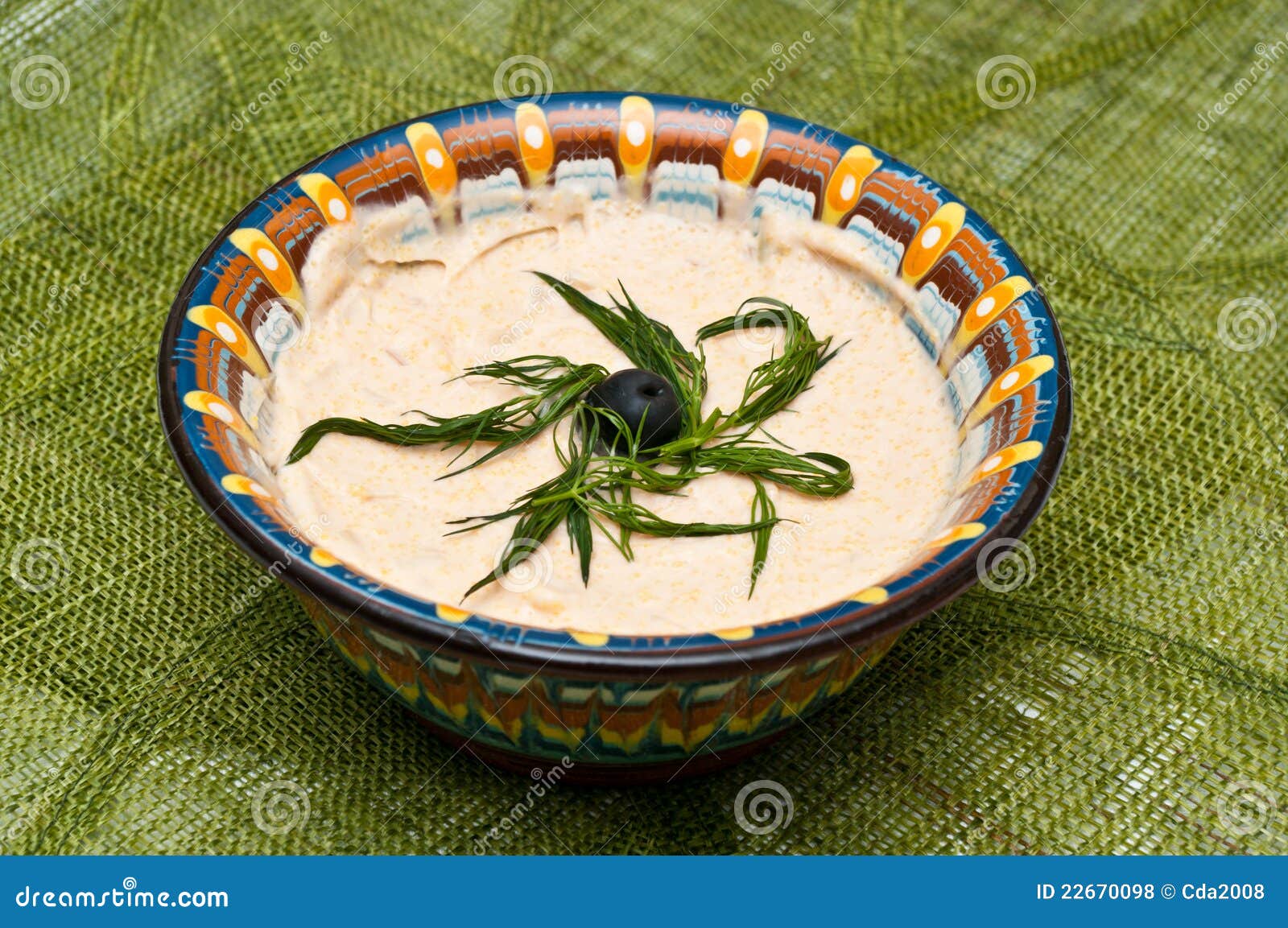 Traditional hard roe salad stock photo. Image of cookery - 22670098