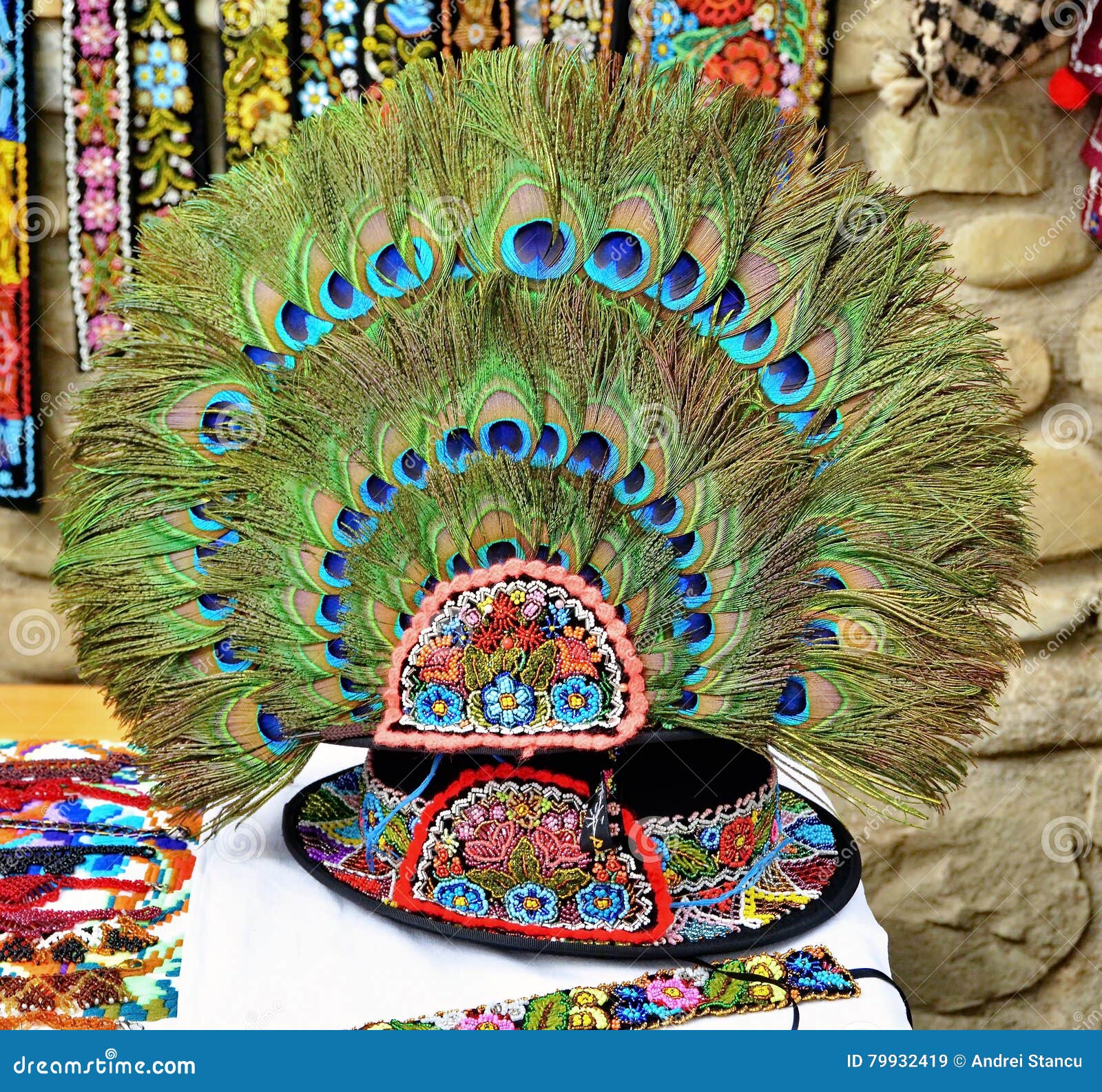 Romanian Traditional Hat stock image. Image of color - 79932419