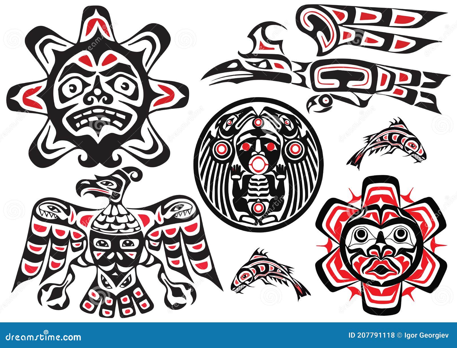 Heida Indians Stock Illustrations – 17 Heida Indians Stock ...