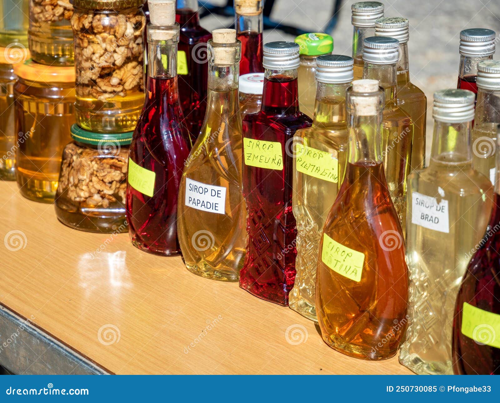 Traditional Home Made Products Stock Image - Image of gourmet ...