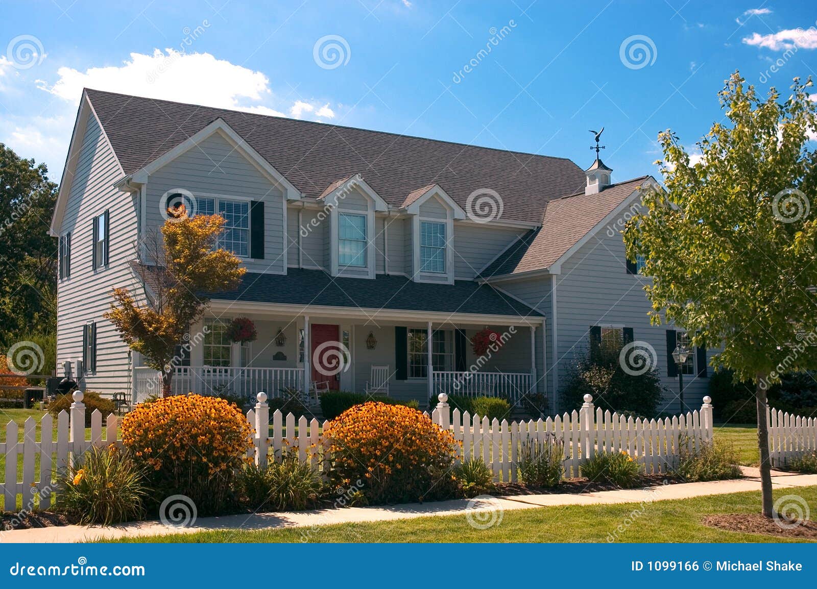 Traditional House stock photo. Image of masonry, residence - 1099166