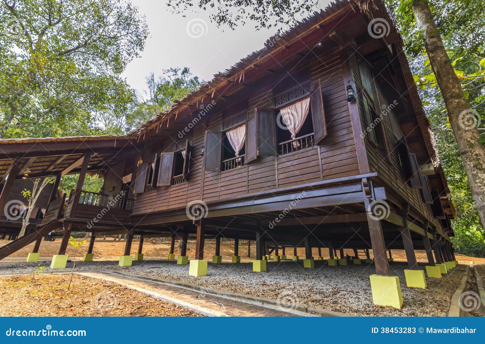 Traditional house stock image. Image of arch, construction - 38453283