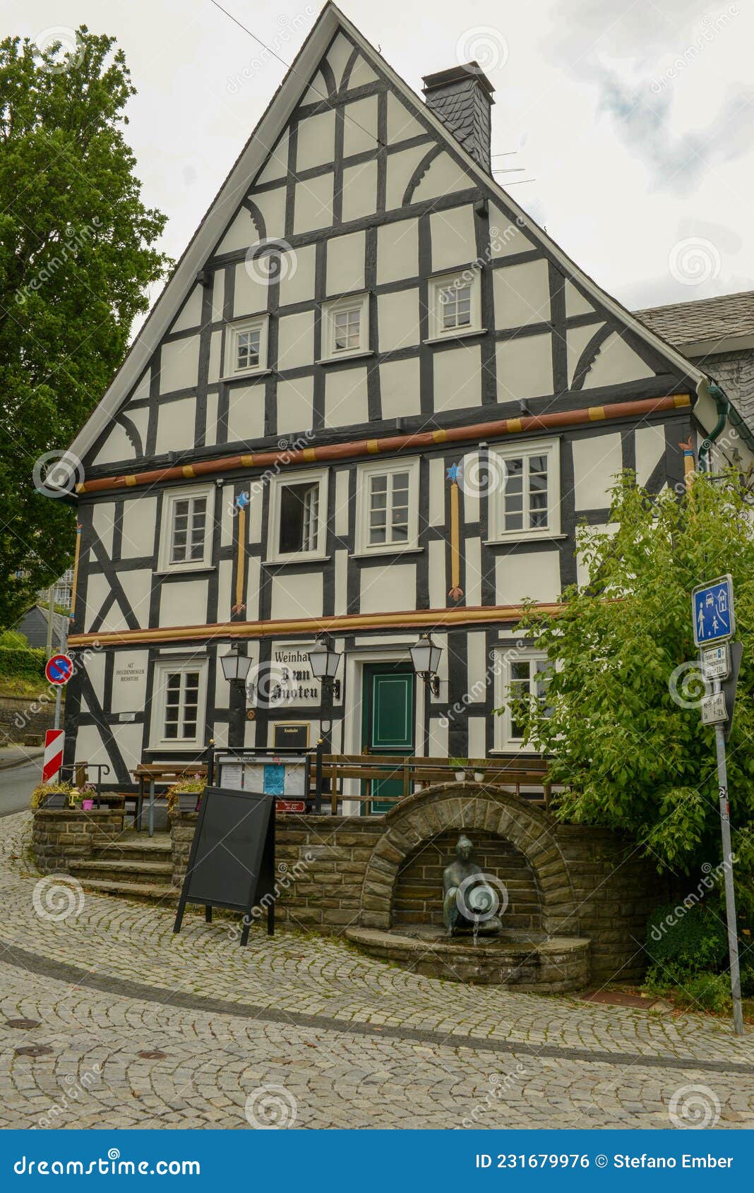 The Traditional House of Freudenburg in Germany Editorial Photo - Image ...