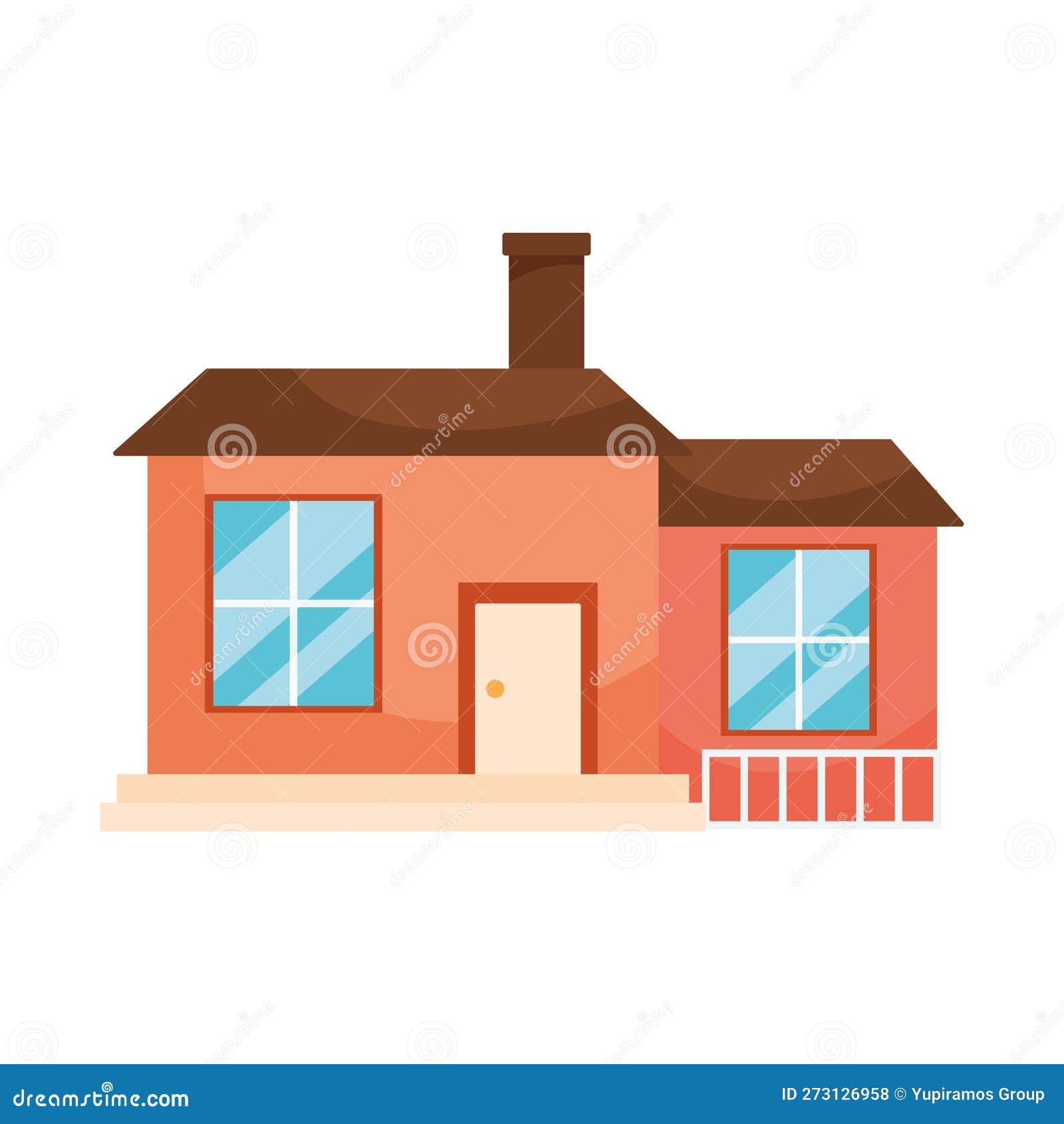 Traditional house icon stock vector. Illustration of architecture ...