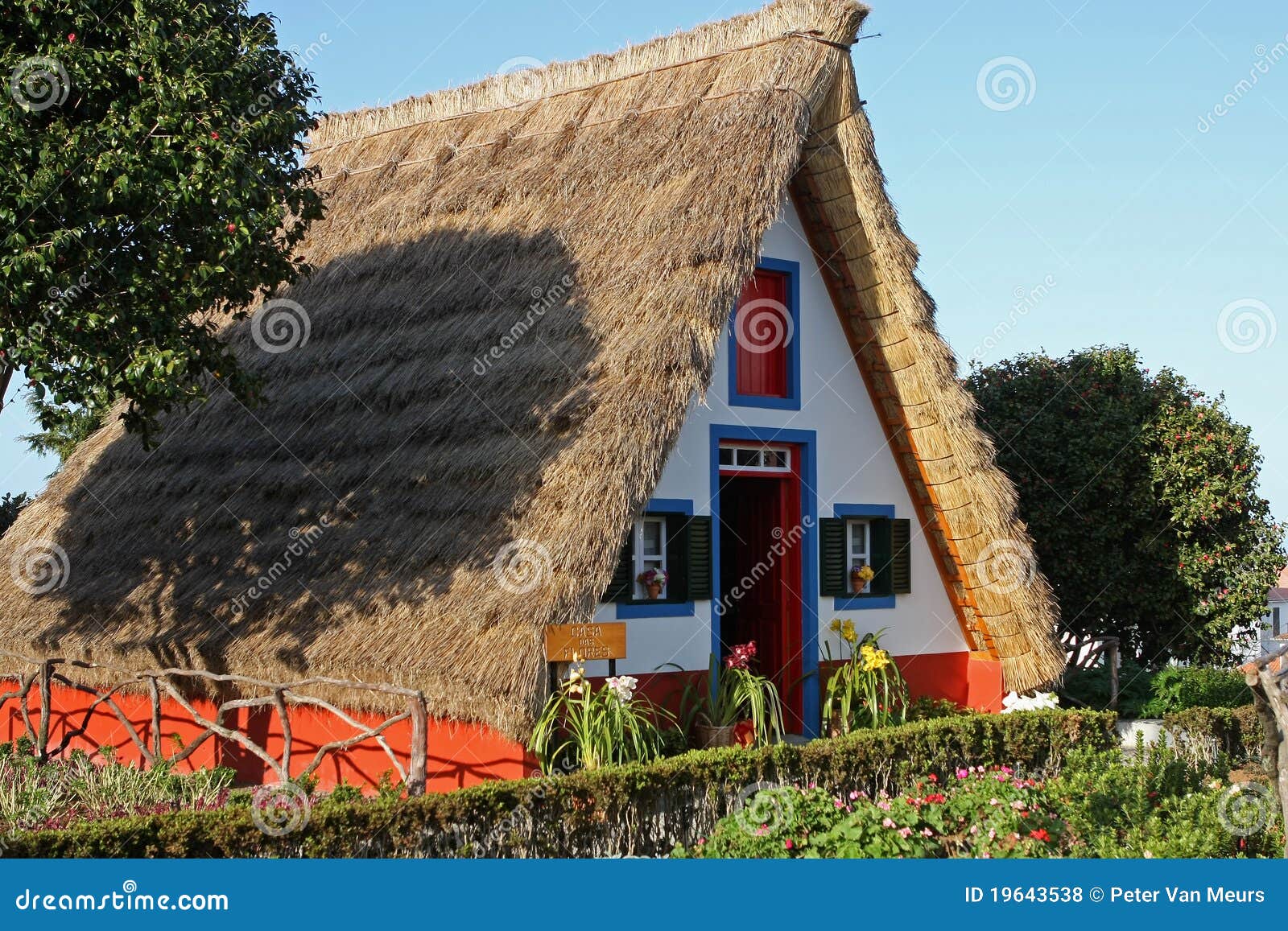 Traditional house Madeira stock photo. Image of traditional - 19643538