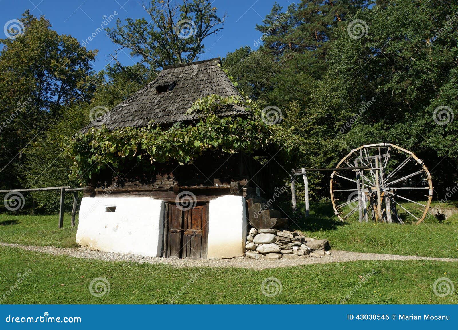 Traditional house stock photo. Image of pensions, cabin - 43038546