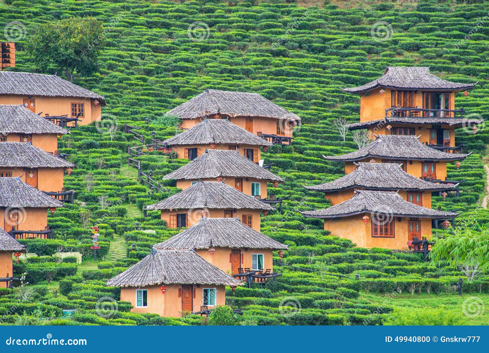 Traditional Huts on the Mountain Stock Photo - Image of tourism, swiss ...