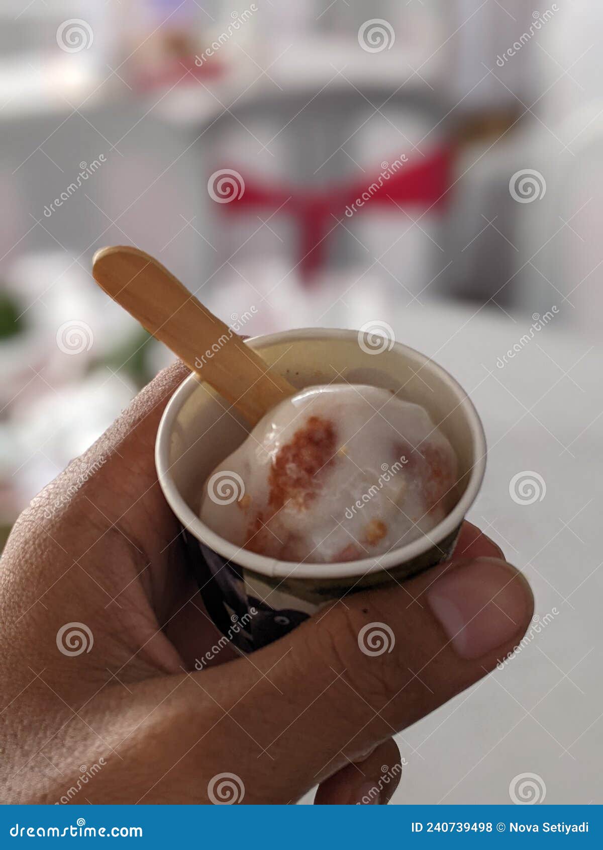 Traditional ice cream stock photo. Image of meal, ceramic - 240739498