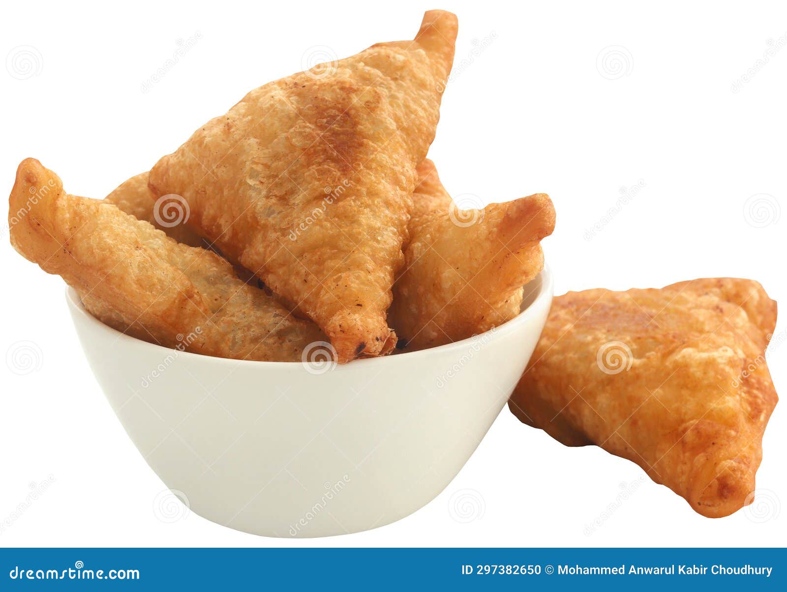 Traditional Indian Deep Fried Breakfast Samosa Stock Photo - Image of ...
