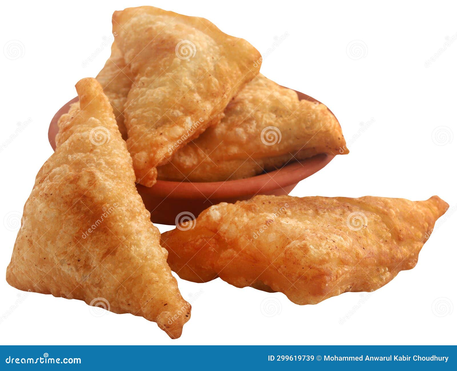 Traditional Indian Deep Fried Breakfast Samosa Stock Image - Image of ...