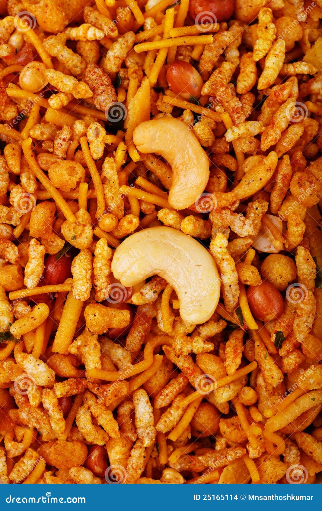 Traditional Indian Deep Fried Salty Dish - Chivda Stock Photo - Image ...