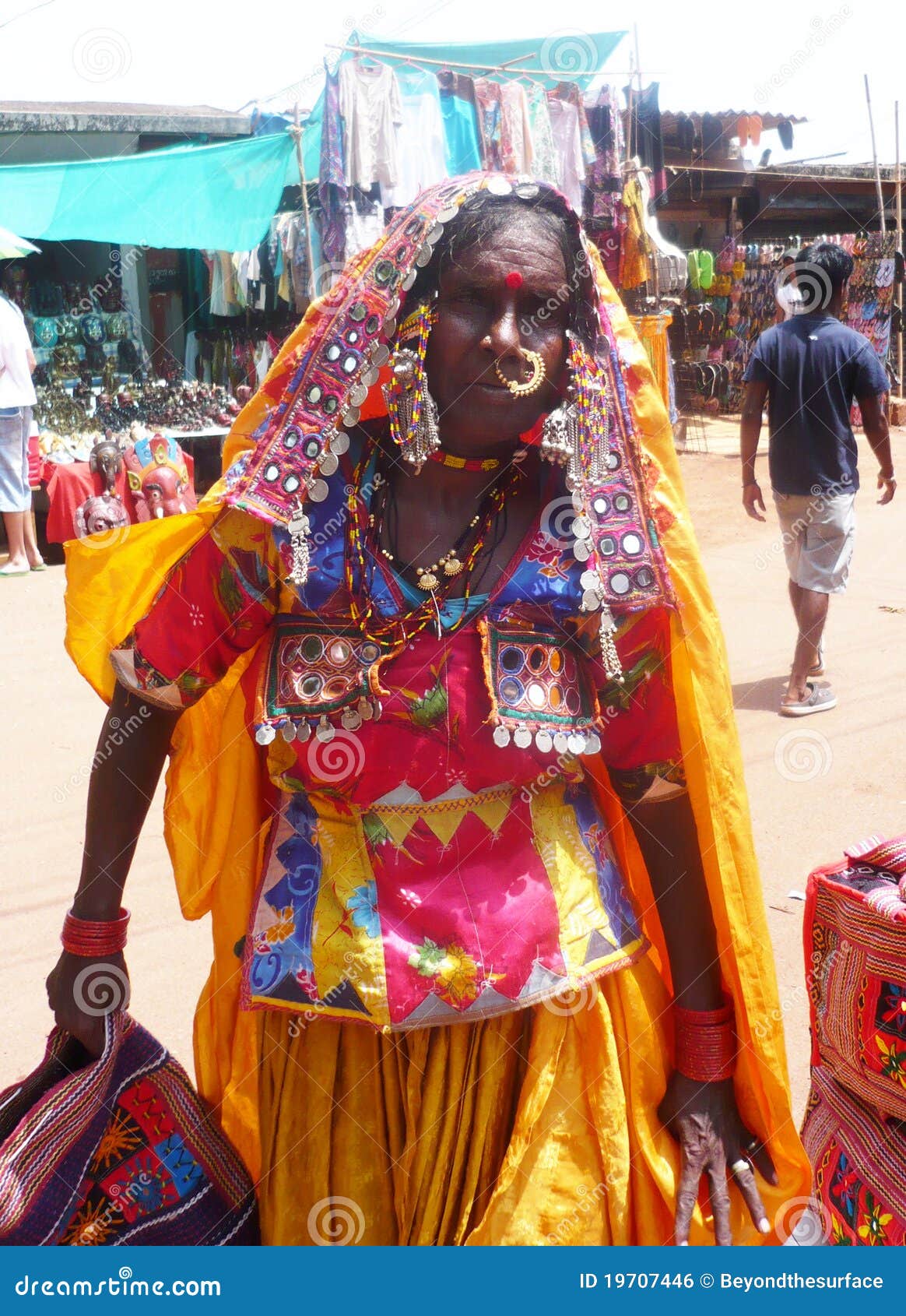 Traditional Indian Lady editorial photo. Image of indian - 19707446