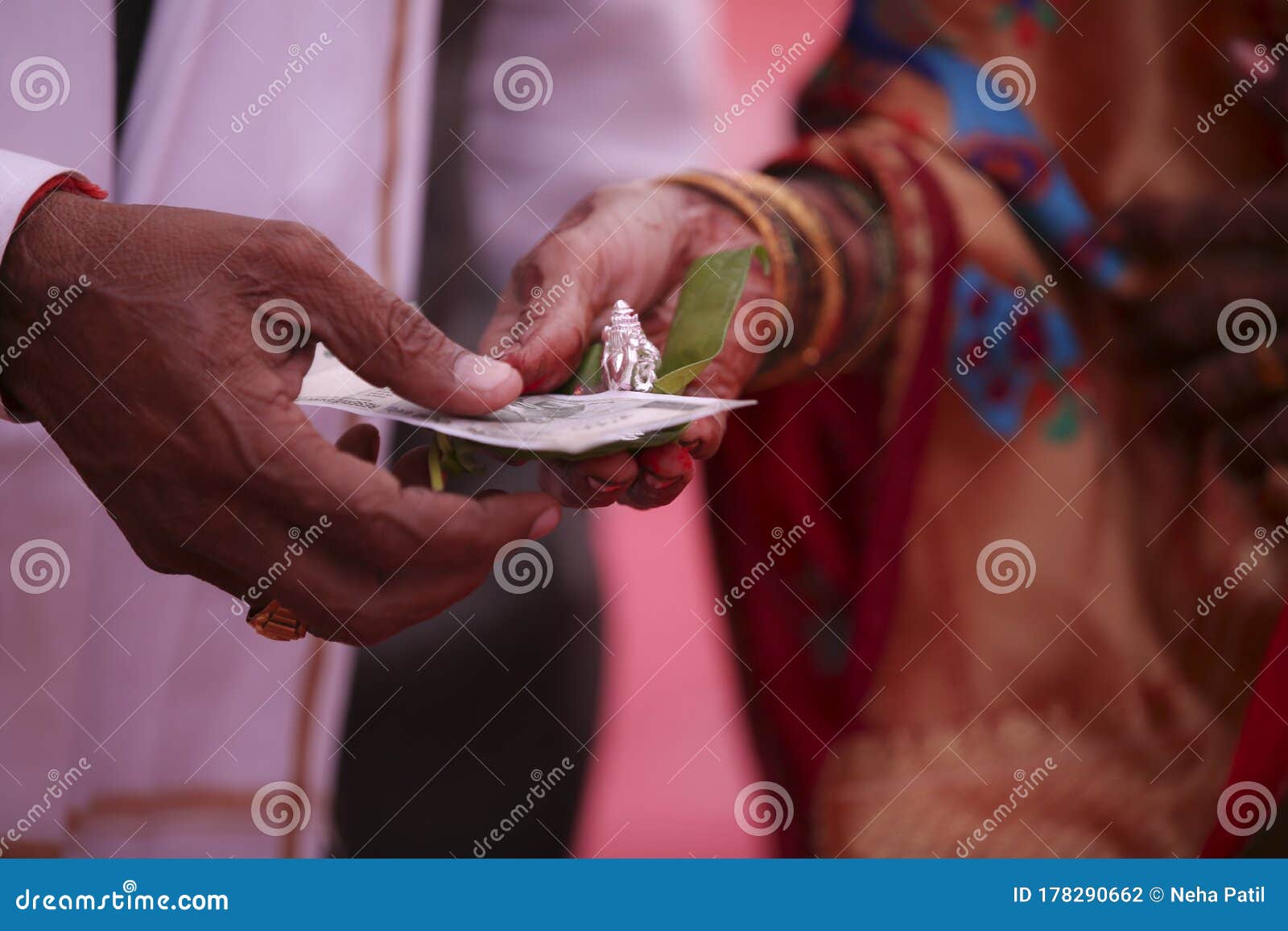 Traditional Indian Wedding Ceremony, Groom Hand Stock Photo - Image of ...