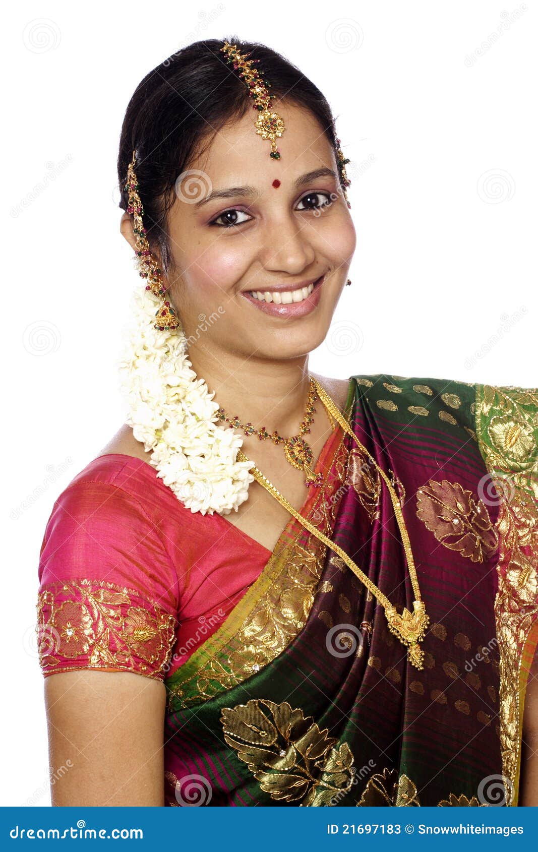 Traditional Indian woman stock image. Image of indian - 21697183