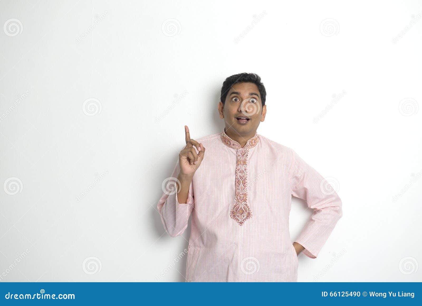 Traditional Indian Young Man Thinking Stock Photo - Image of malaysian ...