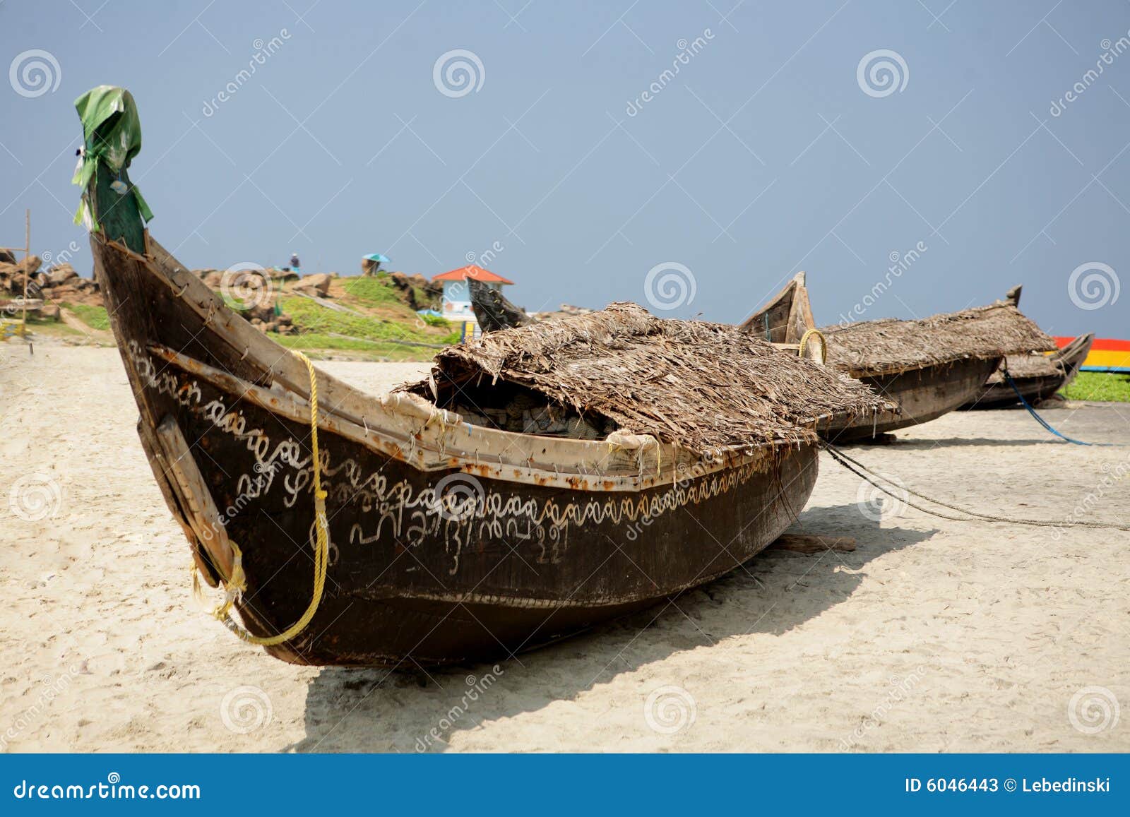 Traditional indians boats stock image. Image of activity - 6046443