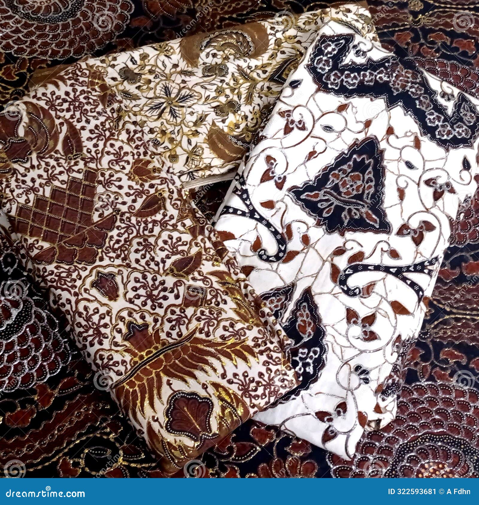 Traditional Indonesian Cloth is Called Batik Cloth Which Has Different ...
