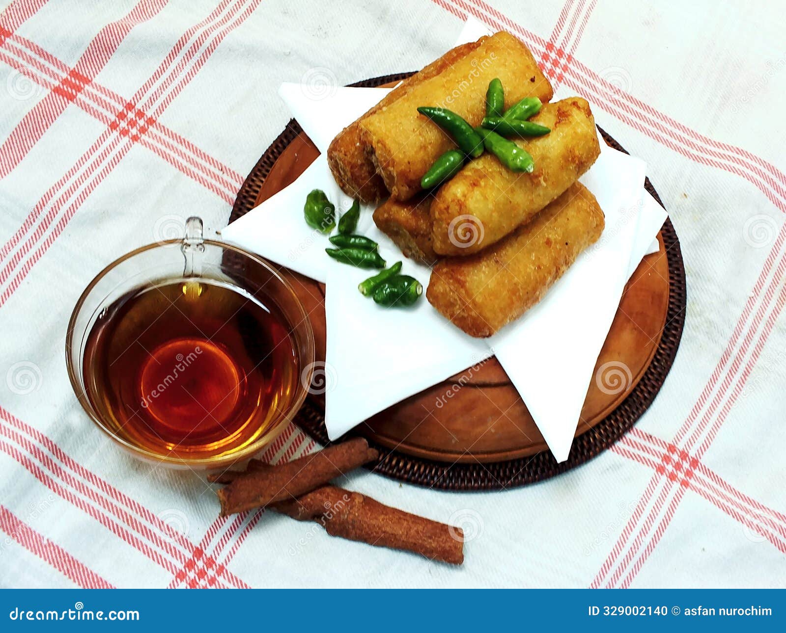 Traditional Indonesian Snack Sosis Solo from Central Java. Stock Photo ...