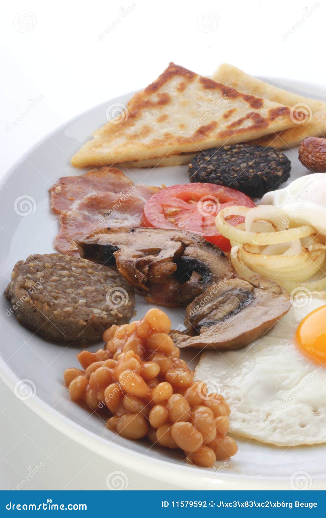 Traditional Irish Breakfast Stock Photo - Image of delicious, bacon ...