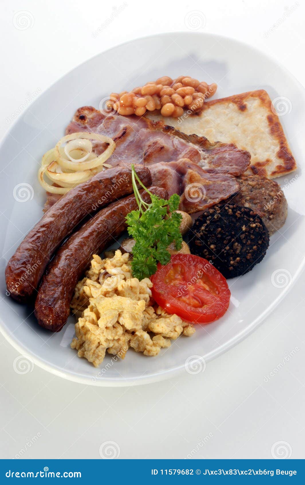 Traditional Irish Breakfast Stock Photo - Image of bacon, breakfast ...