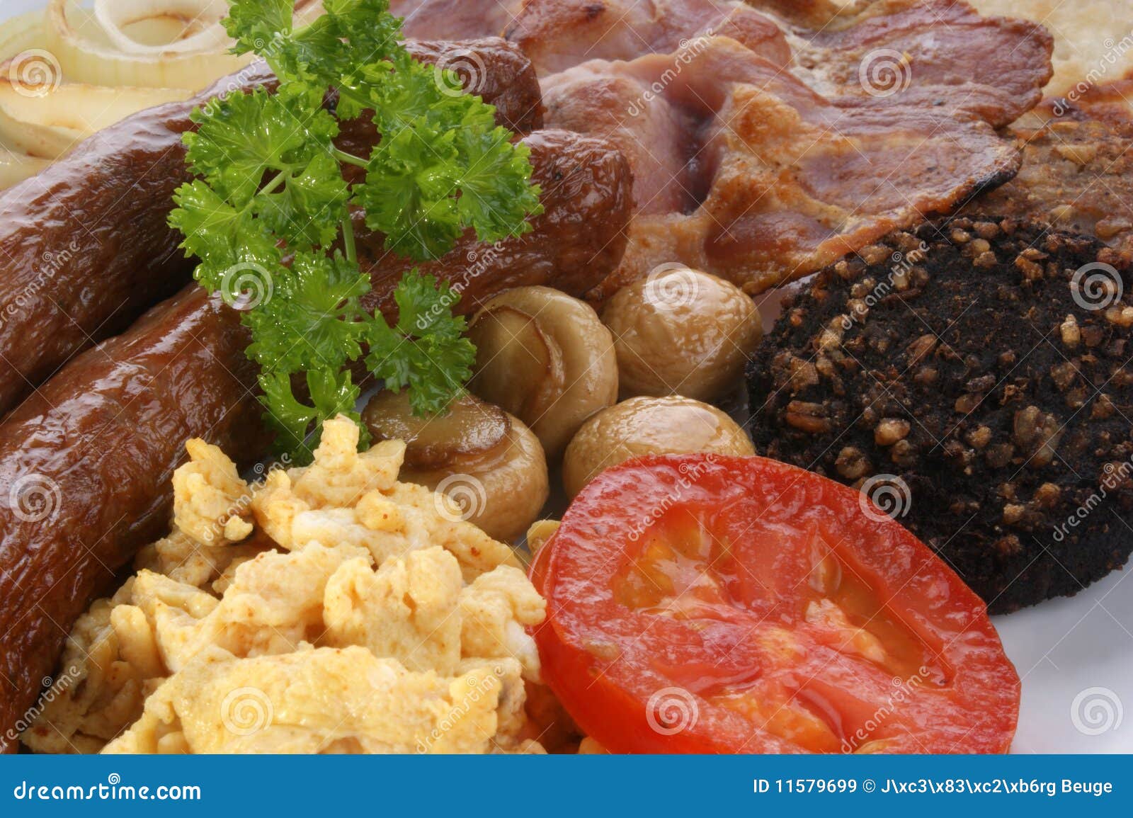 Traditional Irish Breakfast Stock Image - Image of tomato, delicious ...