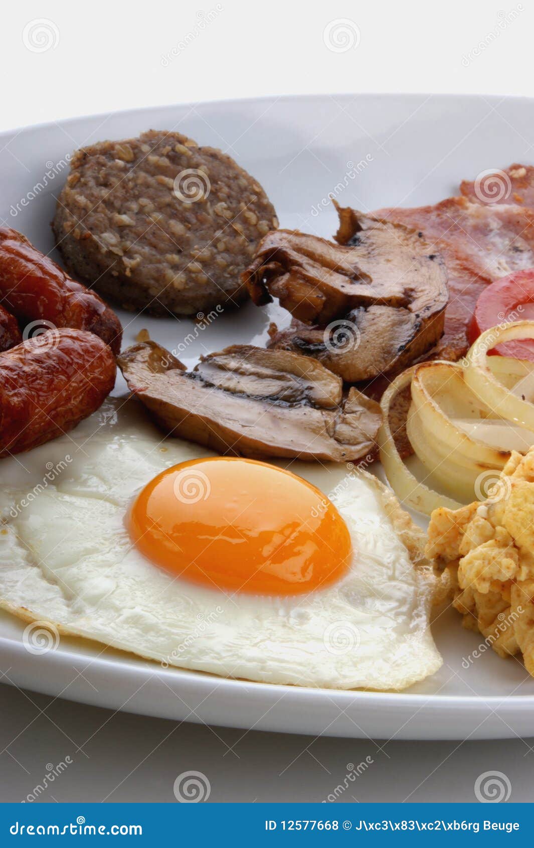 Traditional Irish Breakfast Stock Photo - Image of ireland, british ...