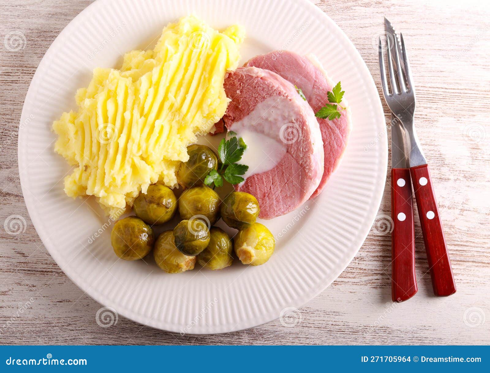 Traditional Irish meal stock photo. Image of boiled - 271705964