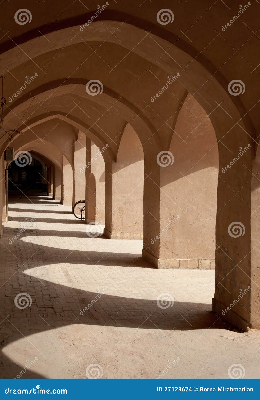 Traditional Islamic Pathway Stock Photo - Image of architecture ...