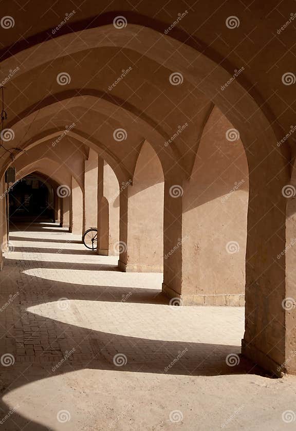 Traditional Islamic Pathway Stock Photo - Image of architecture ...