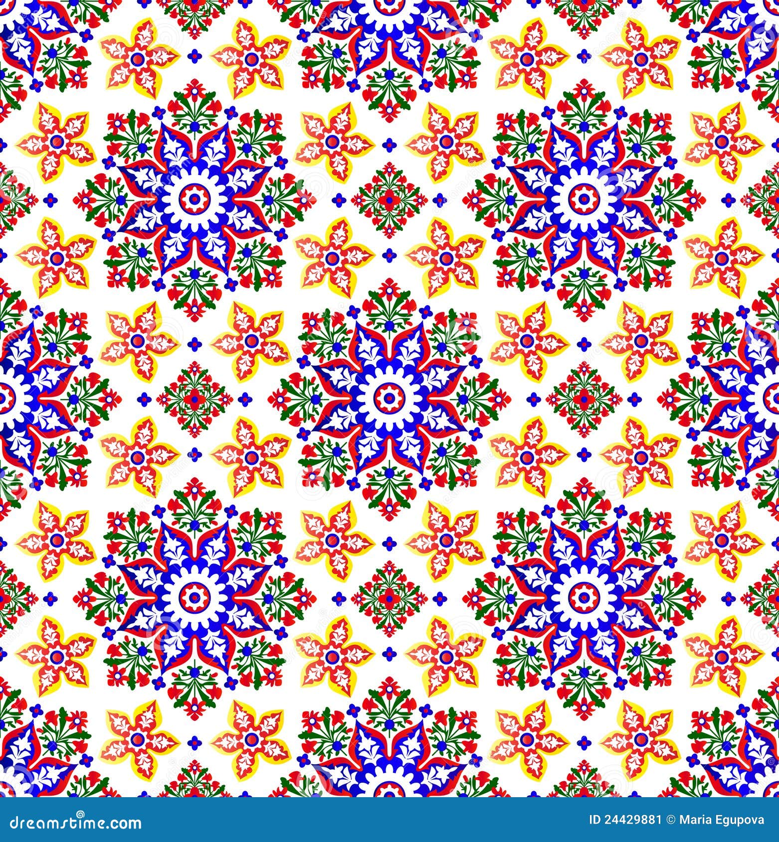 Traditional Islamic Pattern Stock Image - Image: 24429881