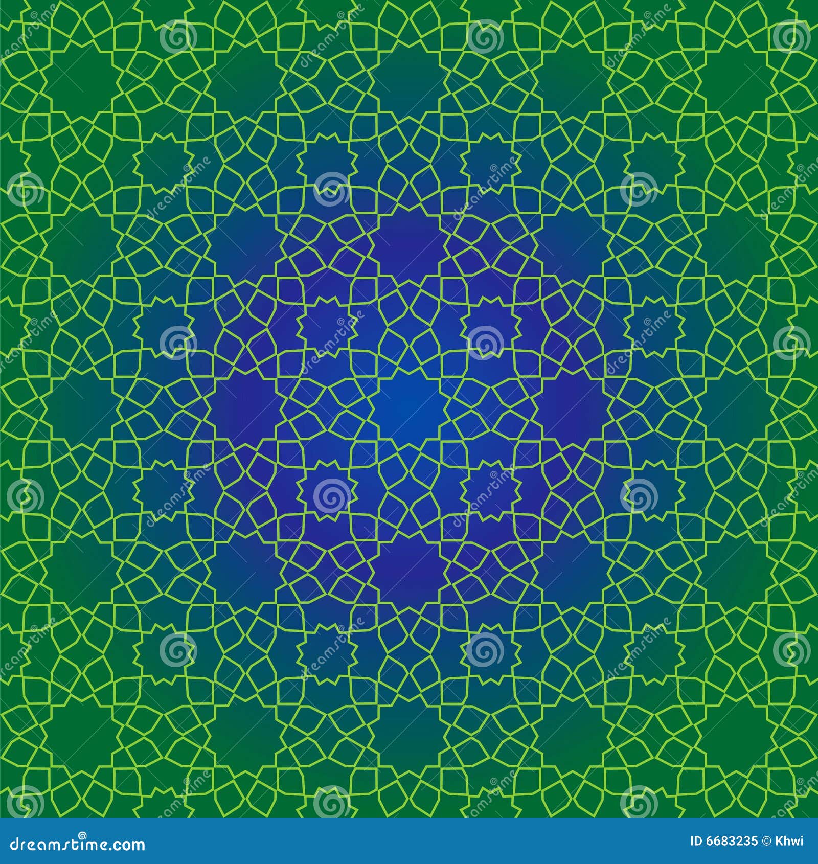 Traditional Islamic Pattern Stock Vector - Illustration of classical ...