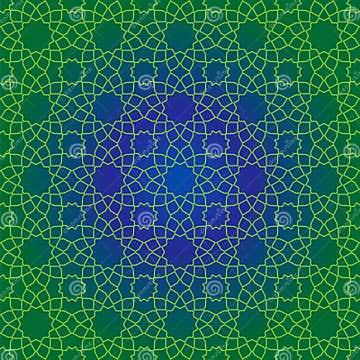 Traditional Islamic Pattern Stock Vector - Illustration of classical ...