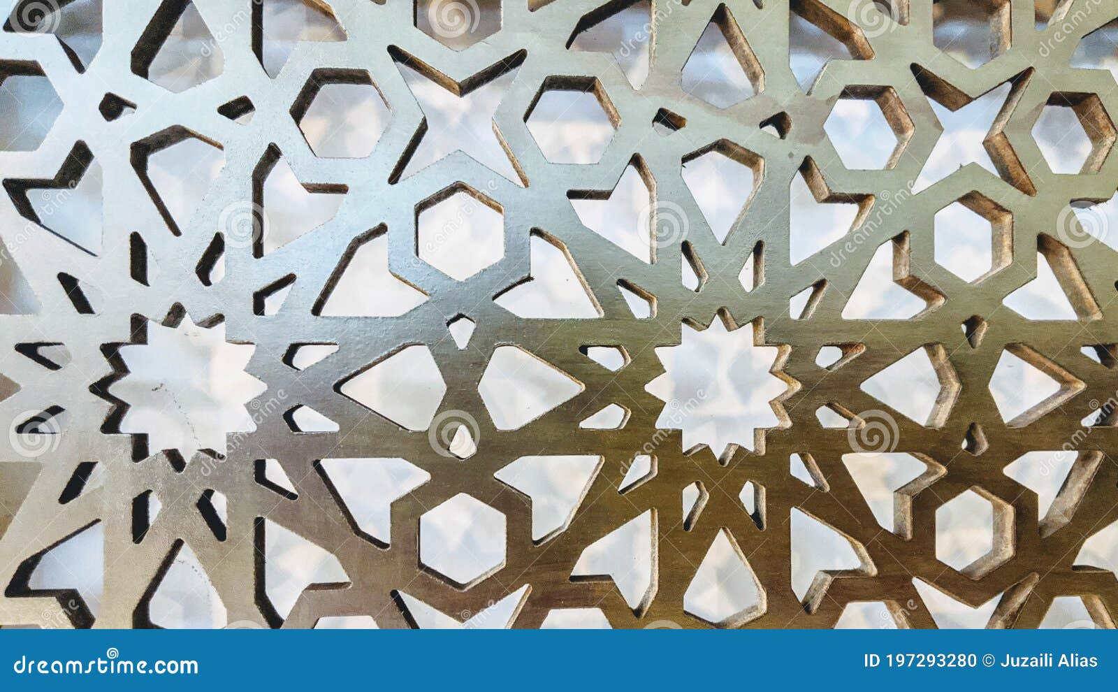 Traditional Islamic Pattern and Design Used As a Background. Stock ...