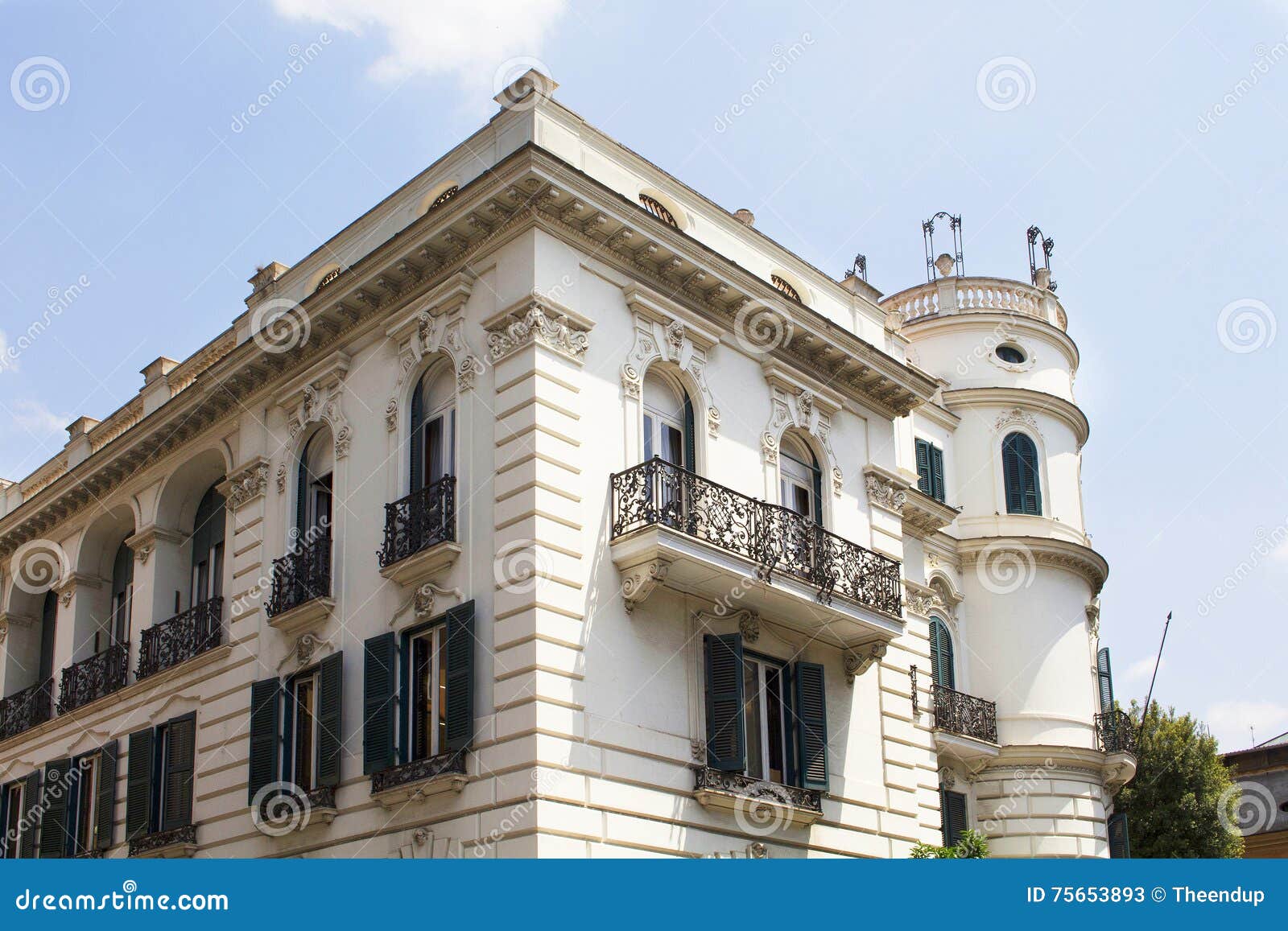 Traditional Italian Architecture Stock Image - Image of home ...