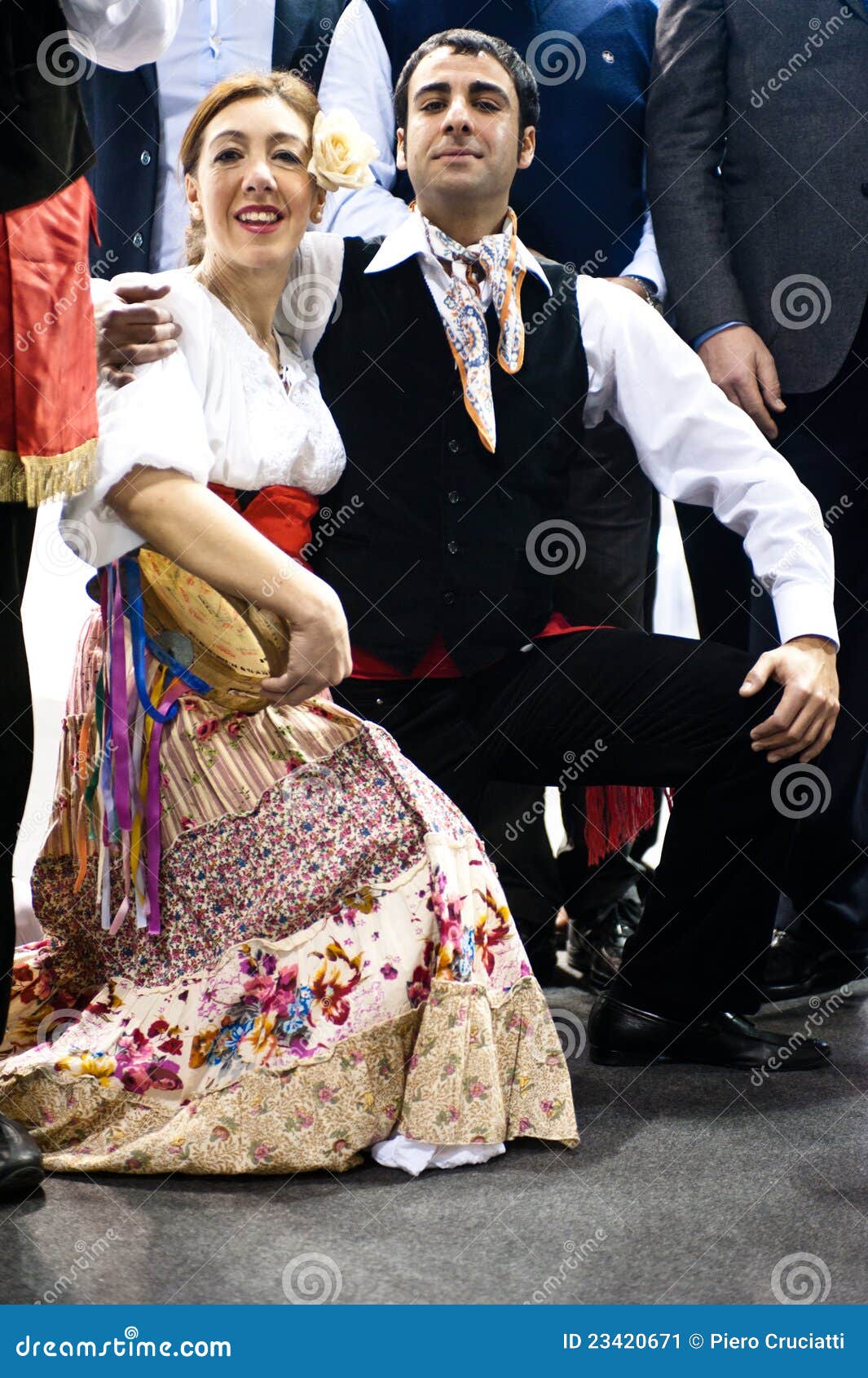 Traditional Italian Dancers at BIT 2012 Editorial Photo - Image of ...