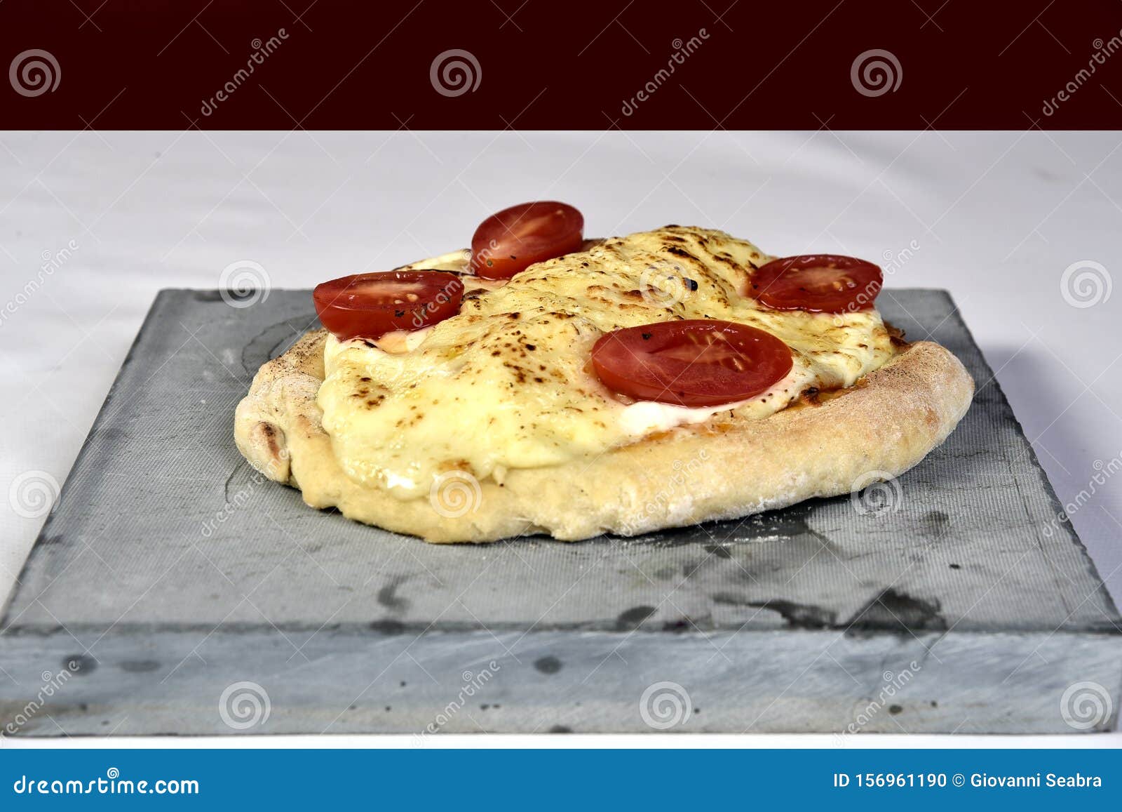 Traditional Italian Delicacy or Rustic Pizza Stock Photo - Image of ...