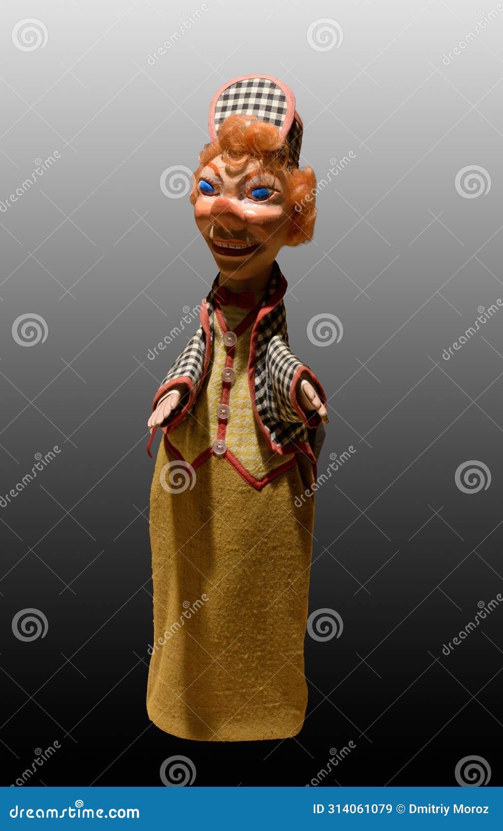 A Traditional Italian Hand Puppet Stock Image - Image of architecture ...