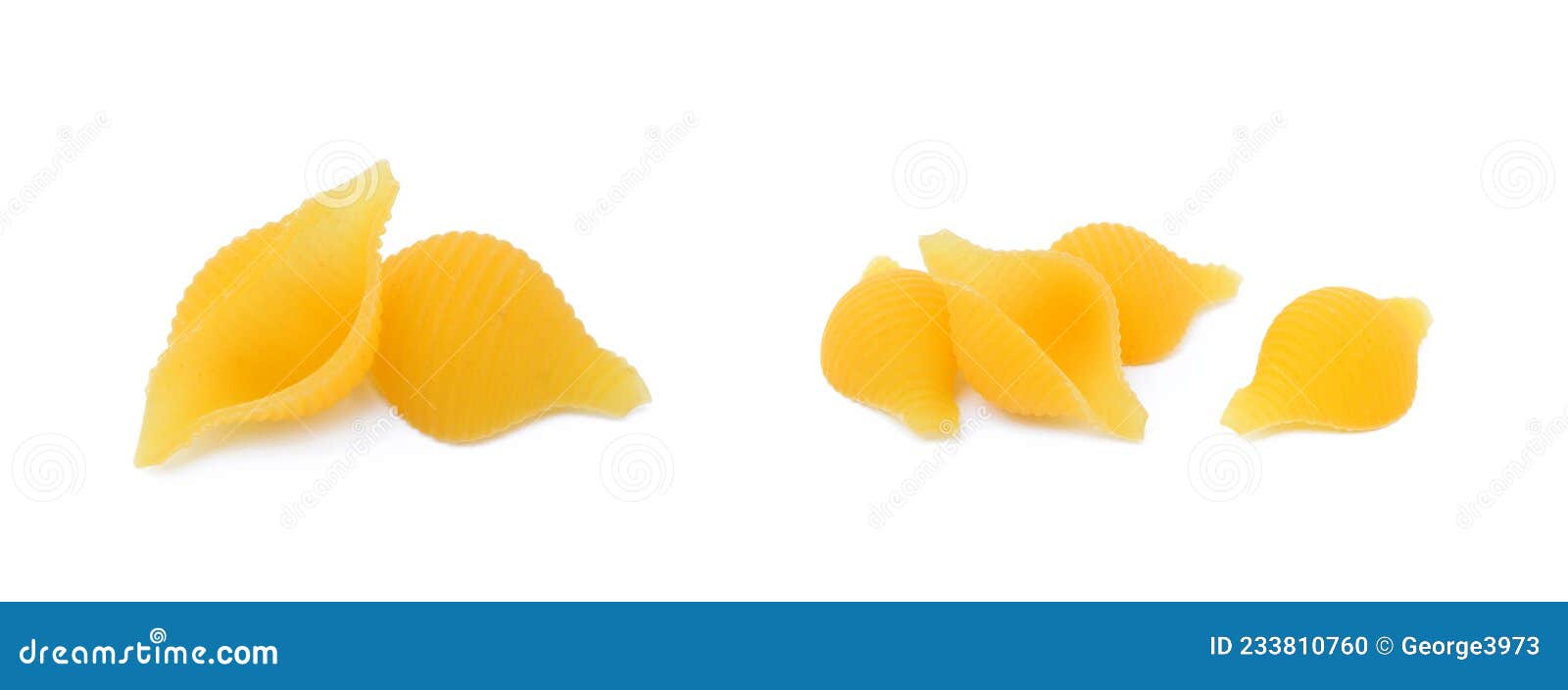 Traditional Italian Pasta Shells Stock Photo - Image of food, noodle ...