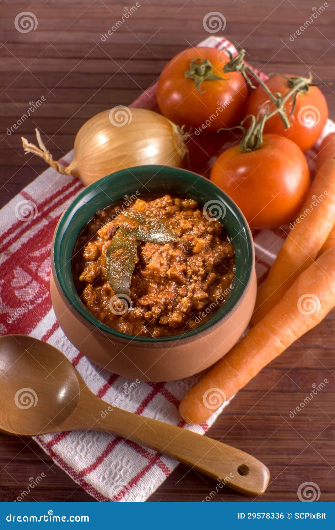 Traditional Italian Ragu stock photo. Image of minced - 29578336