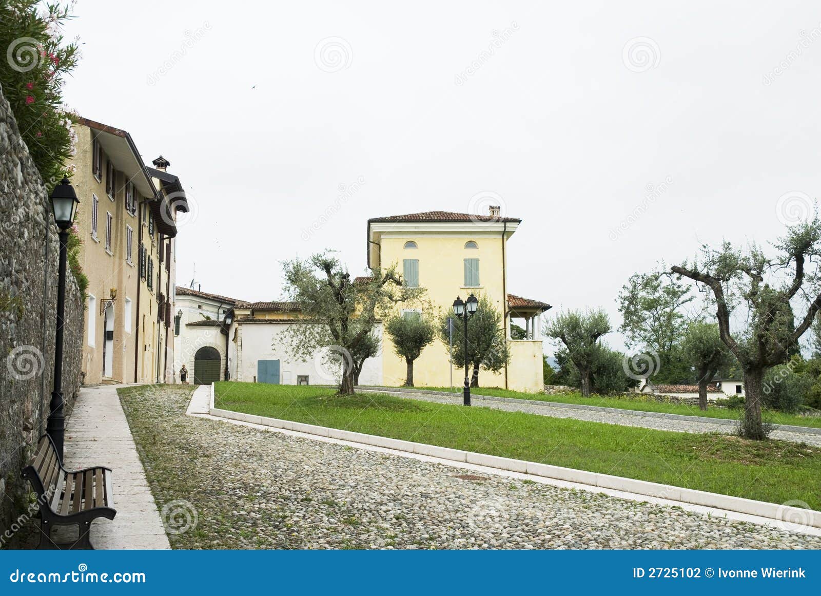 Traditional Italian Village Stock Photo - Image of traditional, olive ...