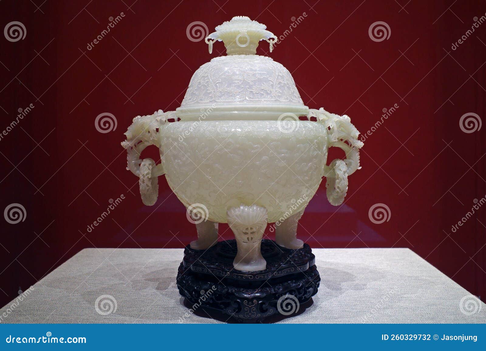 Jades Artwork with Ancient Decoration Stock Photo - Image of heritage ...