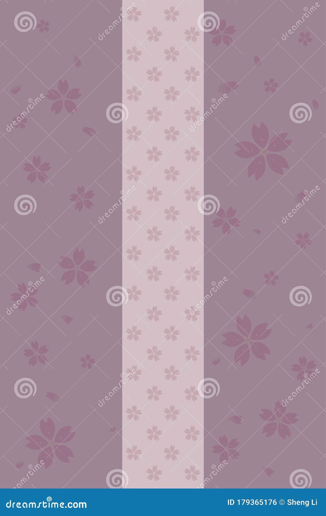 Traditional Japanese Background Template, the Sakura Texture Stock ...